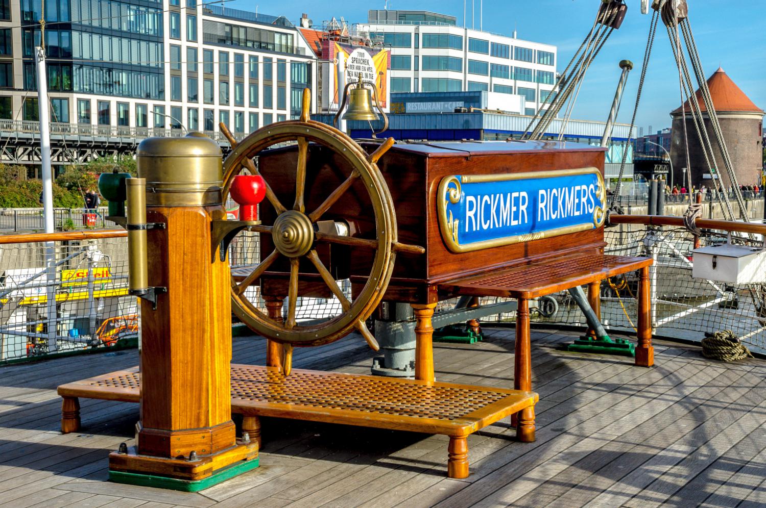 wdf - wupper digitale fotografie - An Deck der Rickmer Rickmers